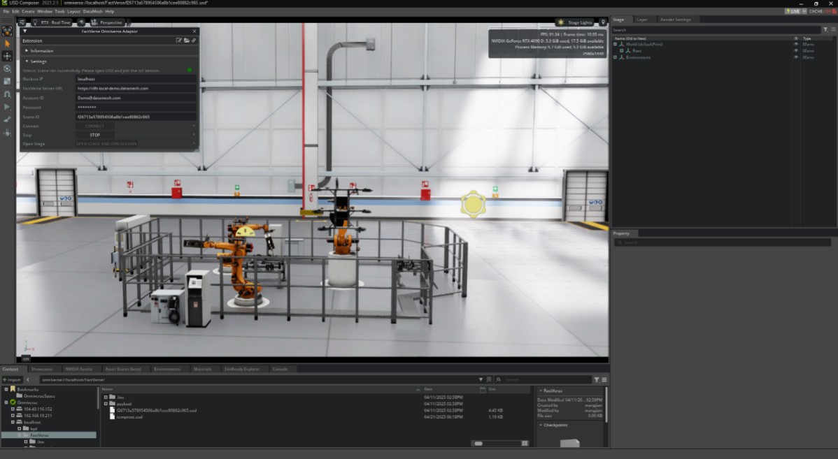 FactVerse Omniverse Adaptor 利用ガイド – DataMesh株式会社 ‐ MR（複合現実）×デジタルツイン